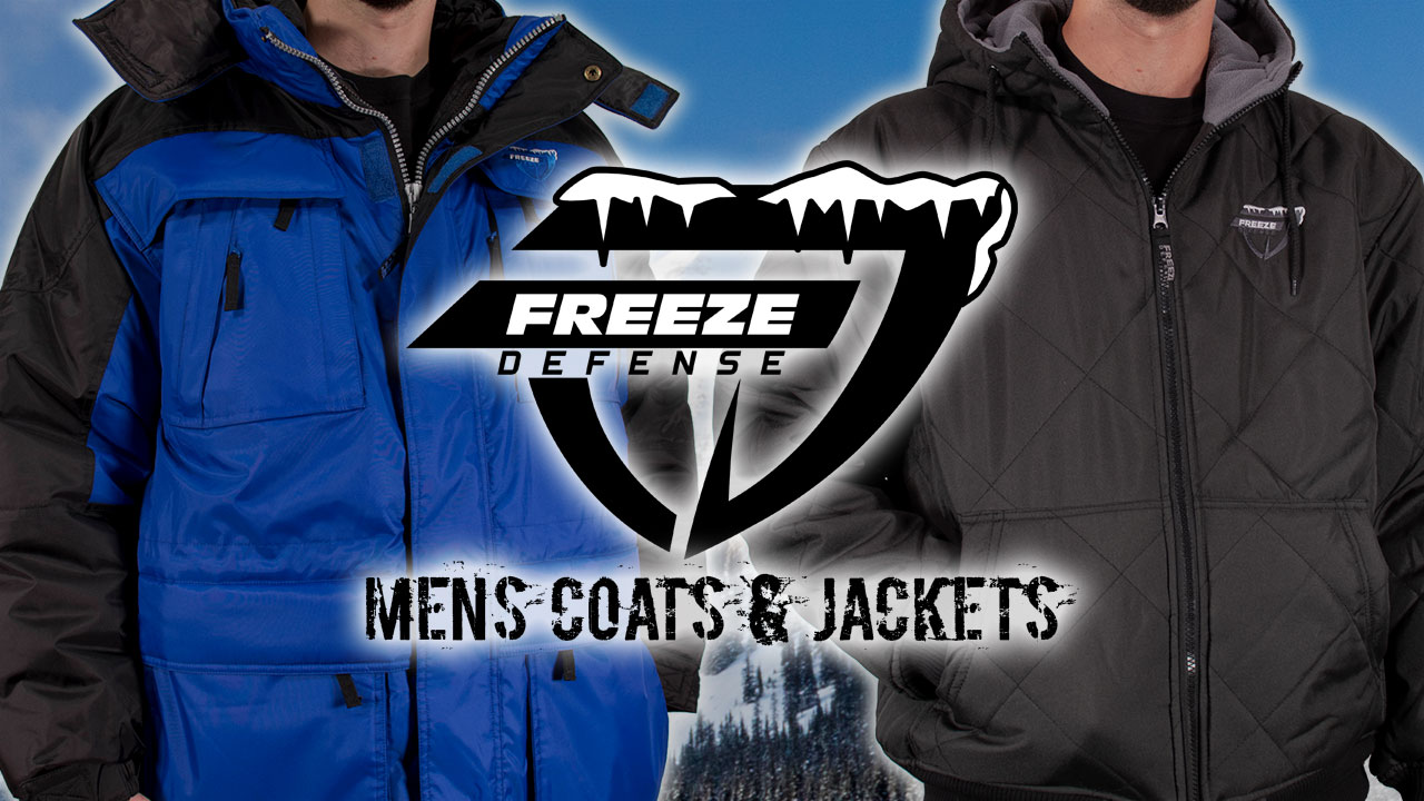 Freeze Defense Men's Winter Coats and Jackets